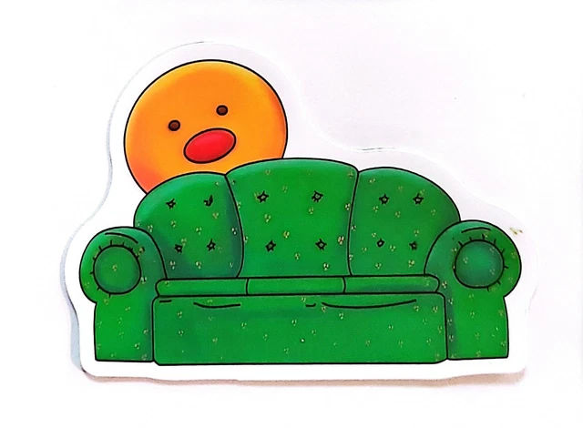 DOPASTICKER Pbs The Big Comfy Couch Loonette Molly Granny Clock Rug ...