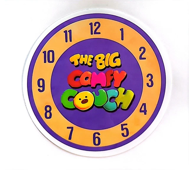 DOPASTICKER Pbs The Big Comfy Couch Loonette Molly Granny Clock Rug ...