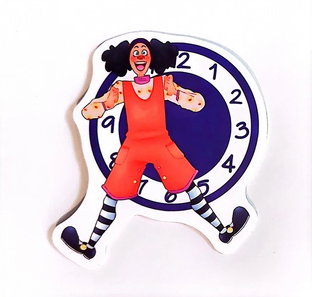 DOPASTICKER Pbs The Big Comfy Couch Loonette Molly Granny Clock Rug ...