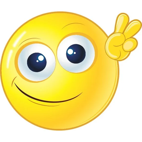 DOPASTICKER Peace Happy Face Sticker Phone Sticker, Latop Sticker ...