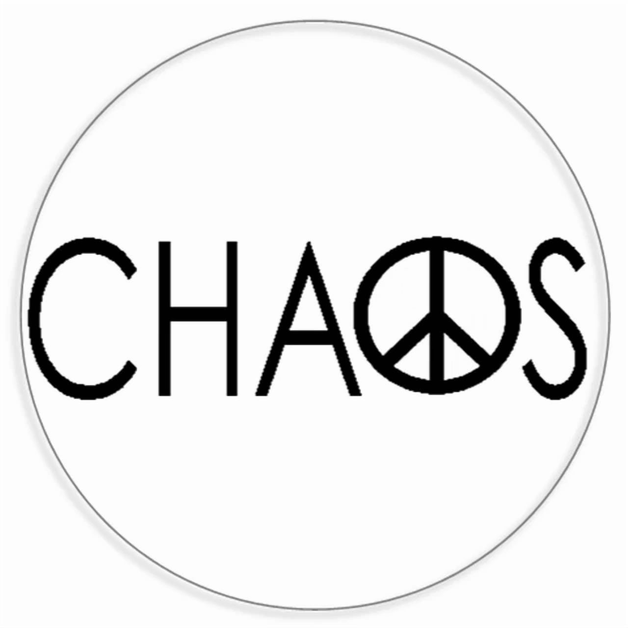 DOPASTICKER Peace In Chaos Phone Decal Water Bottle Stickers, Cars ...