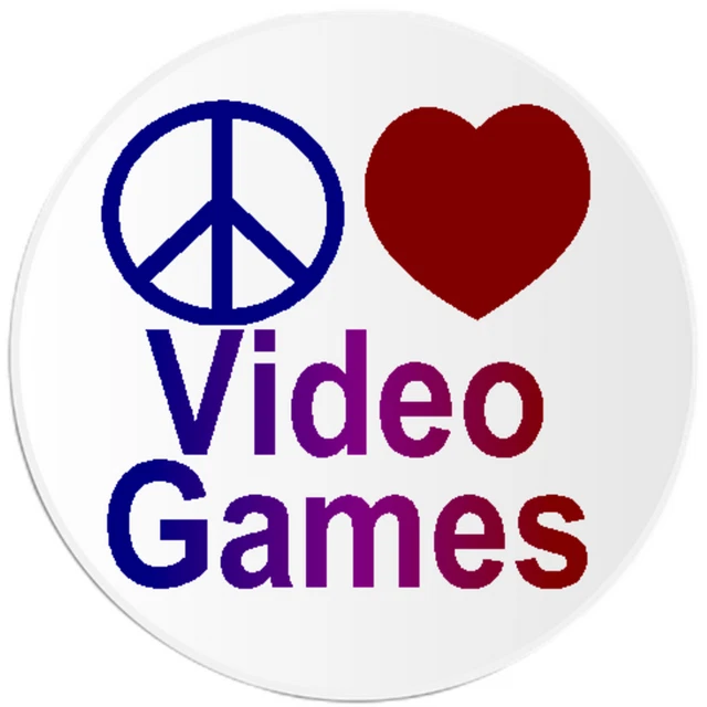 DOPASTICKER Peace Love Video Games, Gamer Computer Phone Decal Water ...
