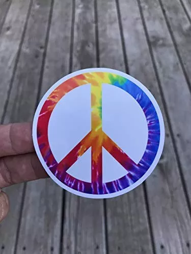 DOPASTICKER Peace Sign Sticker Phone Decal Water Bottle Stickers, Cars ...