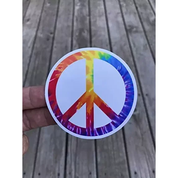 DOPASTICKER Peace Sign Sticker Phone Decal Water Bottle Stickers, Cars ...