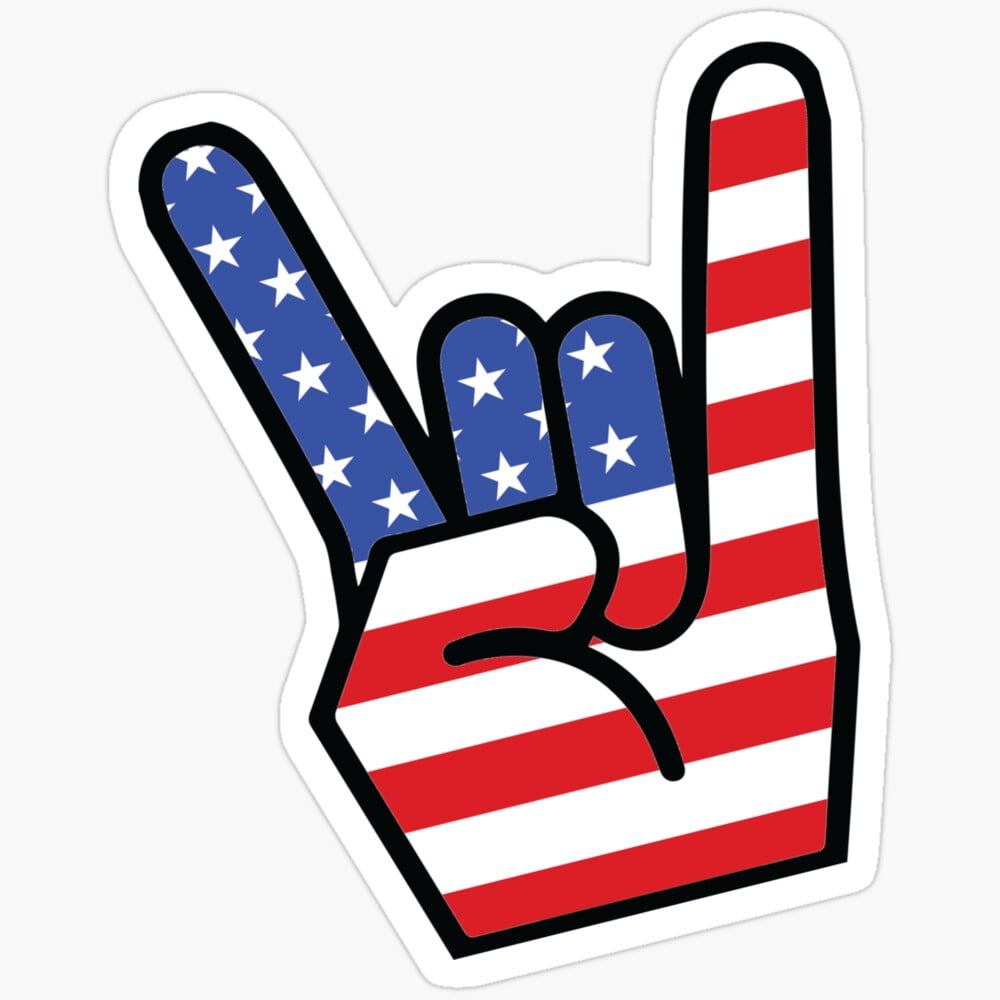 DOPASTICKER Peace Sticker Fourth Of July Sticker, Memorial Day Sticker ...