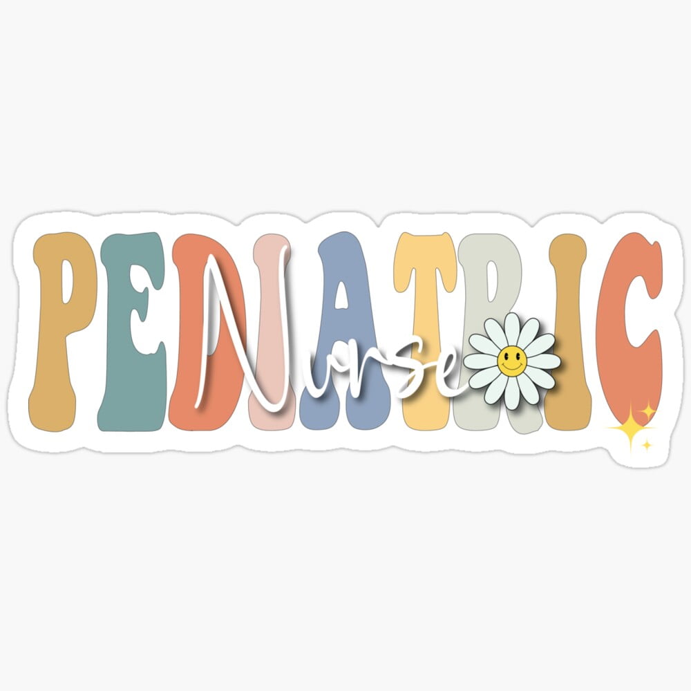 DOPASTICKER Pediatric Nurse Peds Nursing School Nicu Nurse Rn Groovy ...