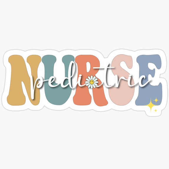 DOPASTICKER Pediatric Nurse Peds Nursing School Nicu Nurse Rn Groovy ...