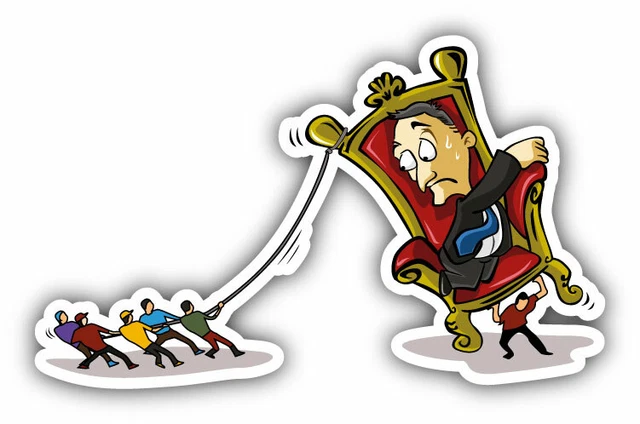 DOPASTICKER People Power Business Man Car Sticker Phone Water Bottle ...