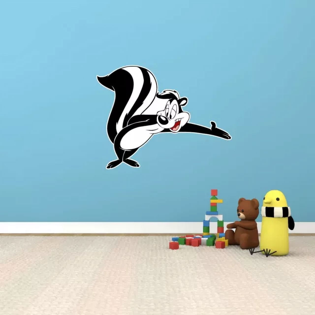 DOPASTICKER Pepe Le Pew French Skunk Cartoon Kids Room Wall Decor ...