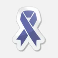 DOPASTICKER Periwinkle Ribbons Car Bumper Sticker Waterproof Sticker ...