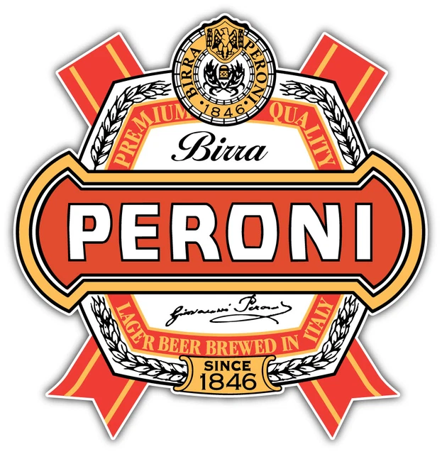 DOPASTICKER Peroni Logo Sticker Decal Phone Decal Water Bottle Stickers ...