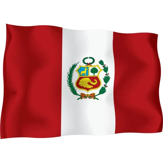 DOPASTICKER Peru Flag Sticker Phone Decal Water Bottle Stickers, Cars ...