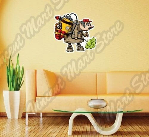 DOPASTICKER Pest Control Exterminator Bug Cockroach Wall Sticker ...