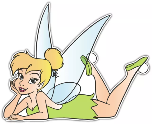DOPASTICKER Peter Pan And Tinkerbell Cartoon Car Window Locker Sticker ...