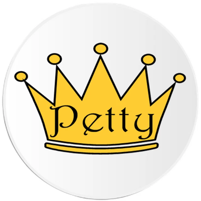 DOPASTICKER Petty Crown Sticker Phone Decal Water Bottle Stickers, Cars ...