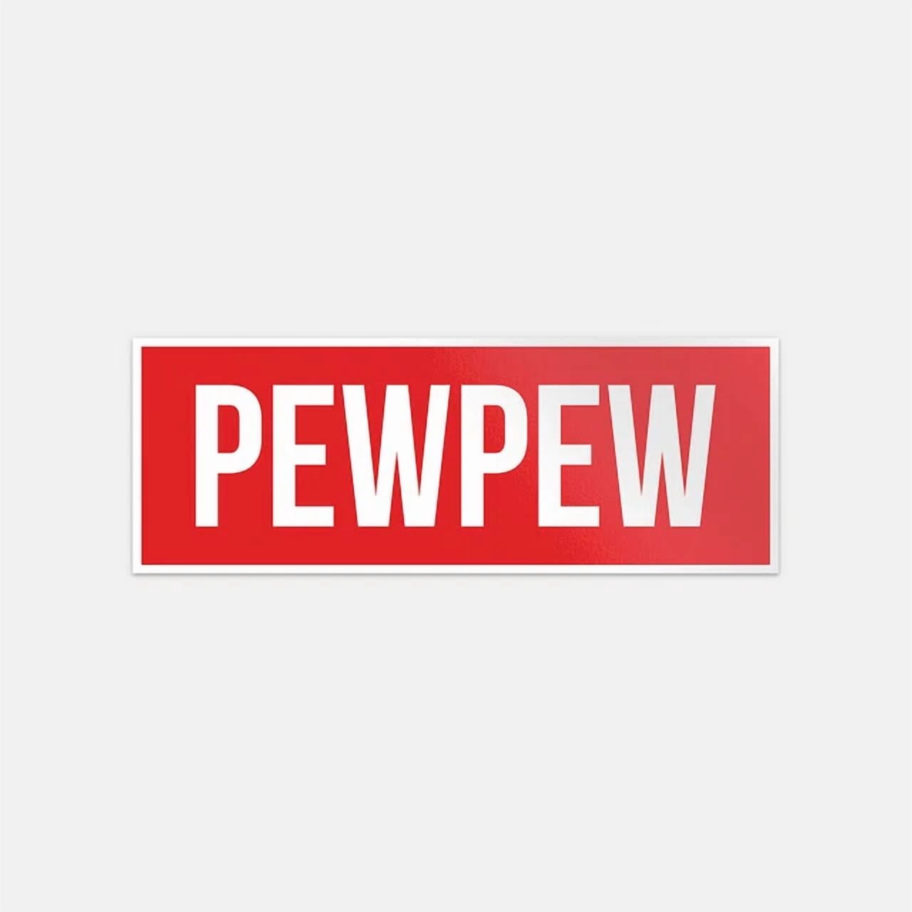 DOPASTICKER Pew Pew Sticker Decal Phone Decal Water Bottle Stickers ...