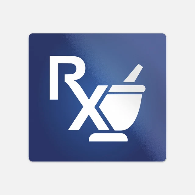 DOPASTICKER Pharmacy Medicine Sign Sticker Decal Phone Decal Water ...