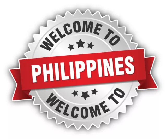 DOPASTICKER Philippines Welcome Label Sticker Decal Phone Decal Water Bottle Stickers, Cars ...