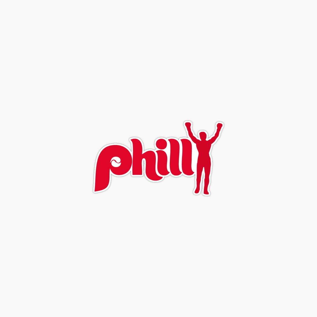 DOPASTICKER Philly! Sticker, Phone Sticker Car Stickers, Birthday Gift ...