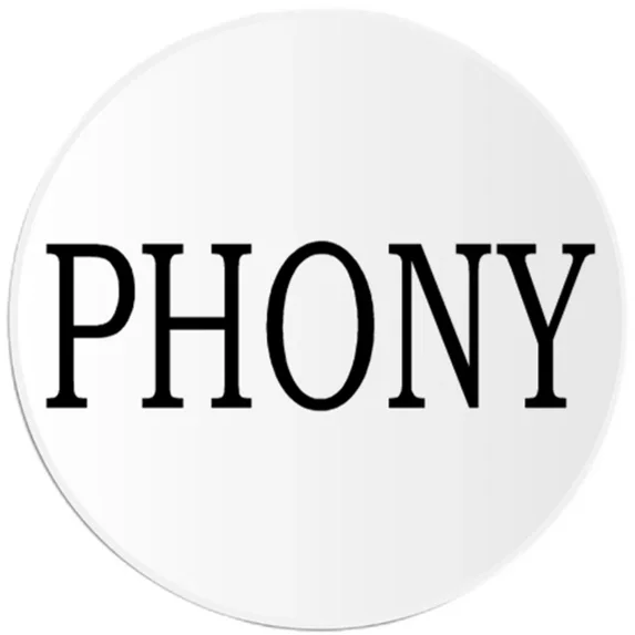 DOPASTICKER Phony Phone Decal Water Bottle Stickers, Cars Stickers ...