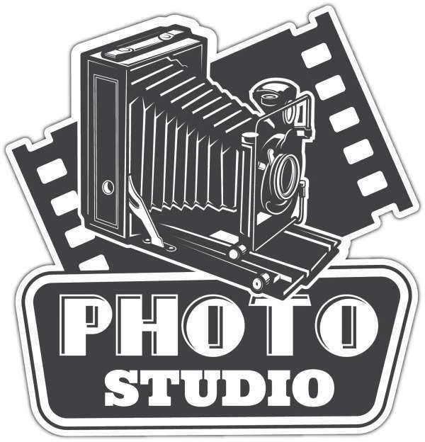 DOPASTICKER Photo Studio Retro Camera Photographer Car Window Sticker ...