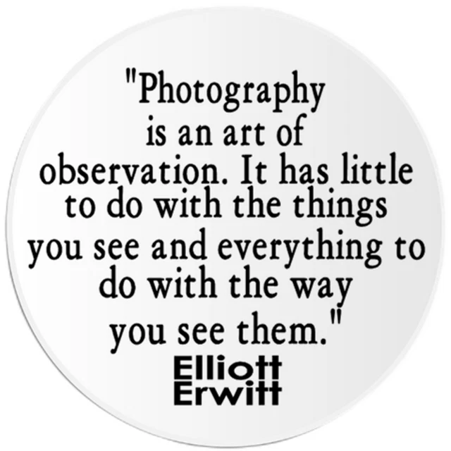 DOPASTICKER Photography Is An Art Of Observation Quote Phone Decal ...