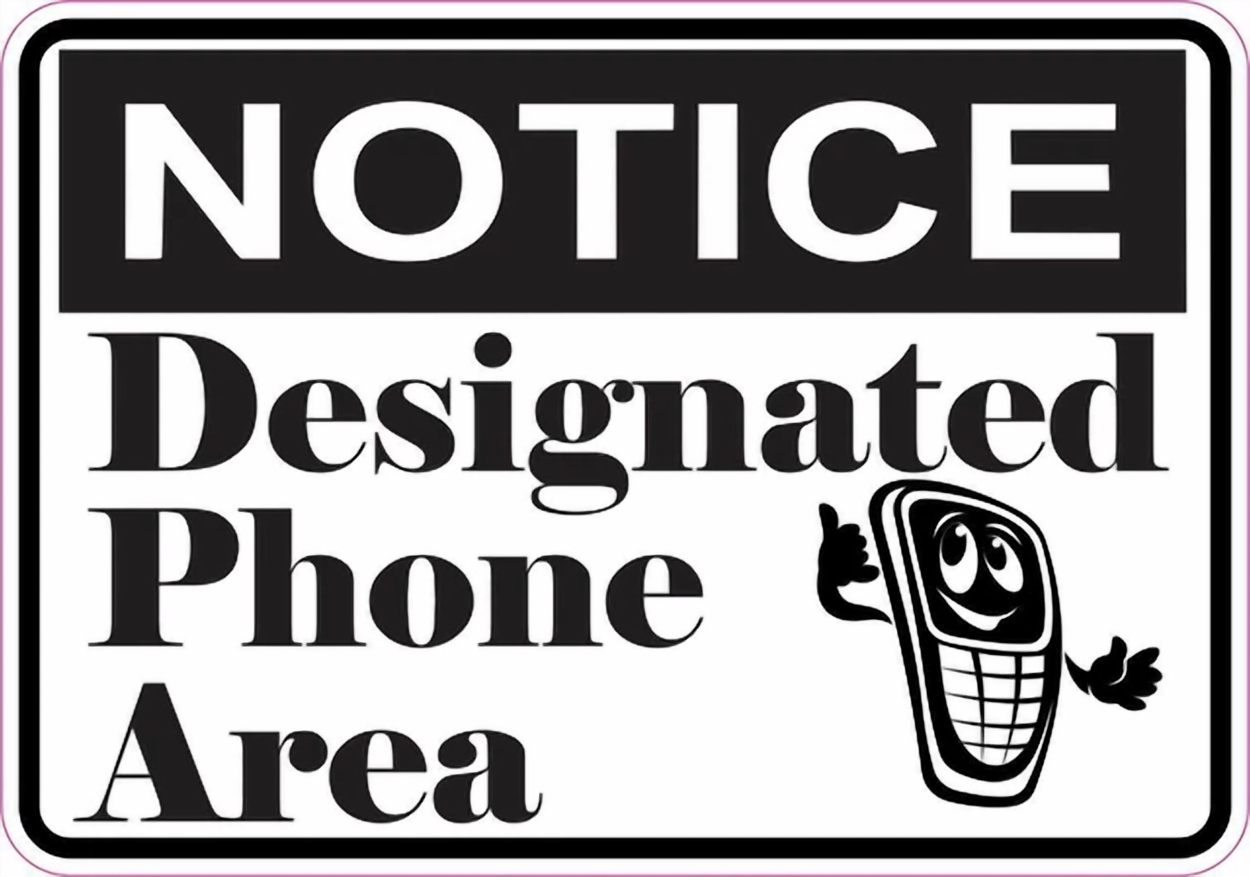 DOPASTICKER Picture Notice Destickerated Phone Area Sticker School ...