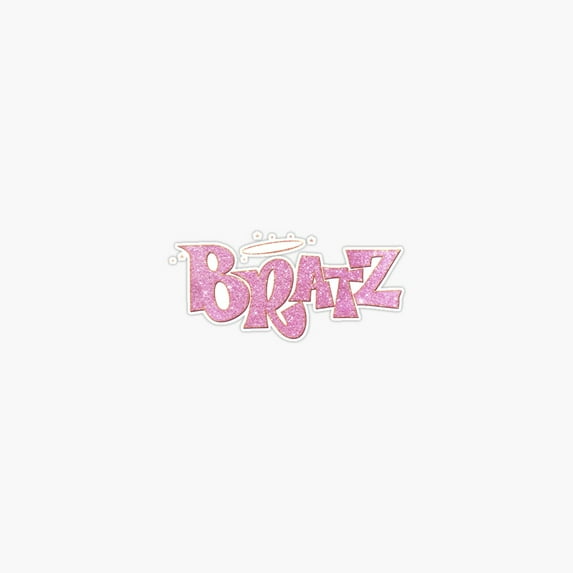 DOPASTICKER Pink Glitter Bratz Sticker, Phone Sticker Water Bottle ...