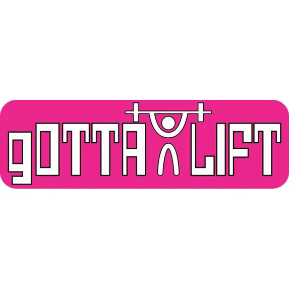 DOPASTICKER Pink Gotta Lift Sticker Car Lifting Sports Sticker Phone ...