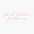 DOPASTICKER Pink Pilates Princess Sticker, Phone Sticker Car Sticker ...
