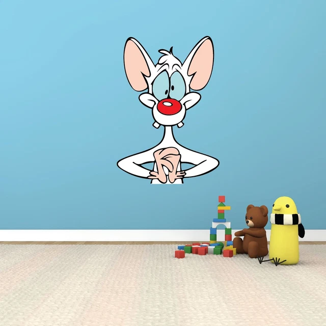 DOPASTICKER Pinky And The Brain Cartoon Kids Room Wall Decor Sticker ...