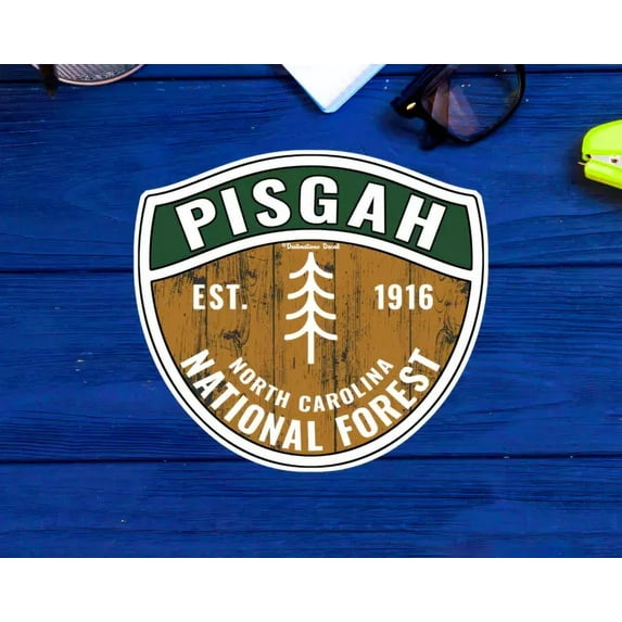 DOPASTICKER Pisgah National Forest Sticker North Carolina, Phone ...