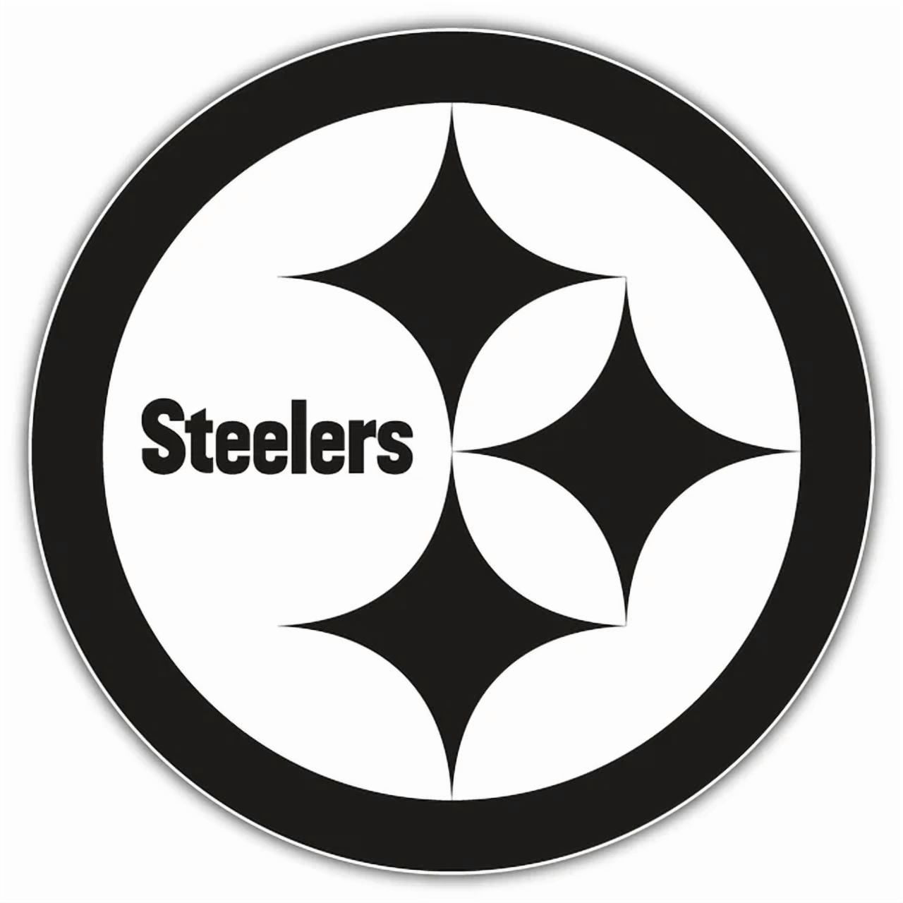 DOPASTICKER Pittsburgh Steelers Simple Logo Sport Car Sticker Phone ...