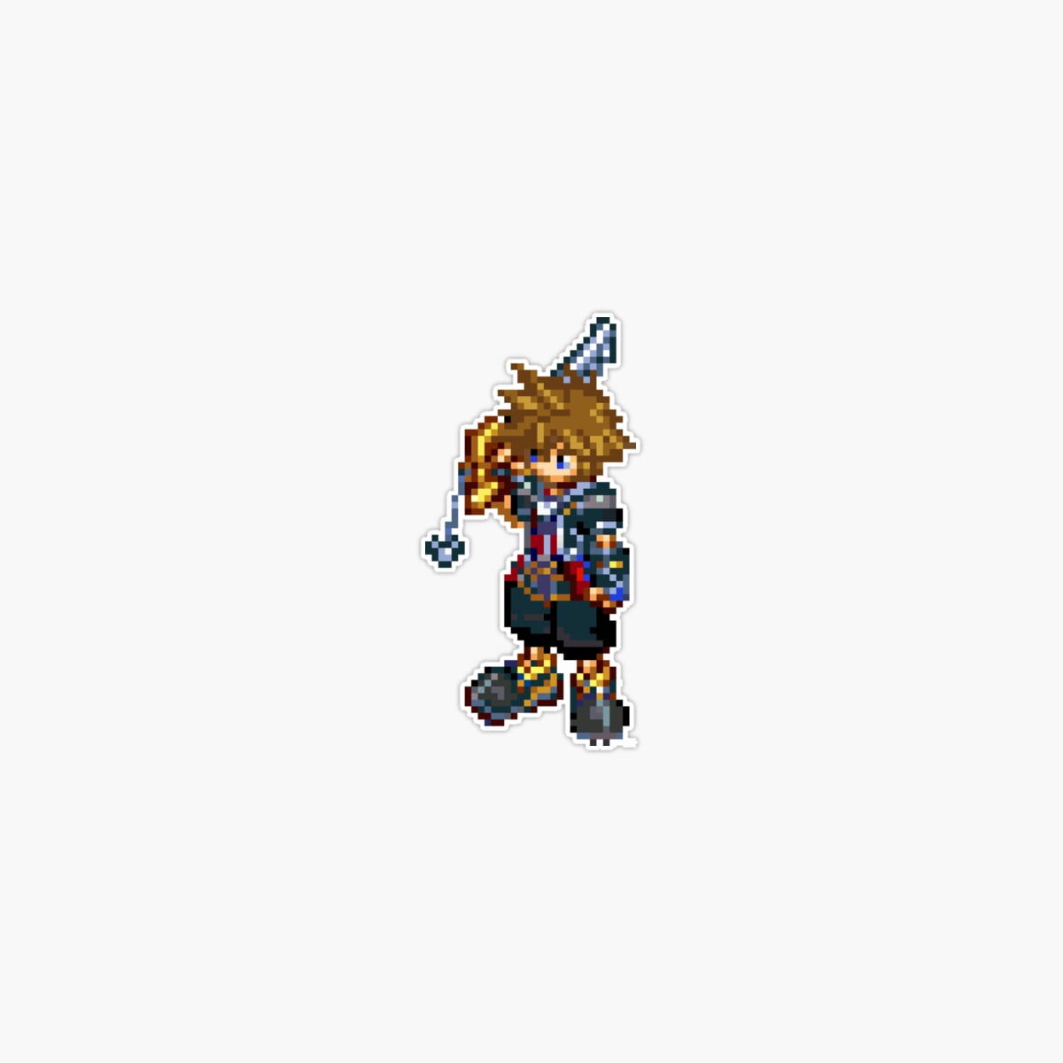 DOPASTICKER Pixel Sora Sticker, Phone Sticker Water Bottle Sticker Car ...