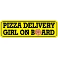 DOPASTICKER Pizza Delivery Girl Sticker Phone Sticker, Latop Sticker ...
