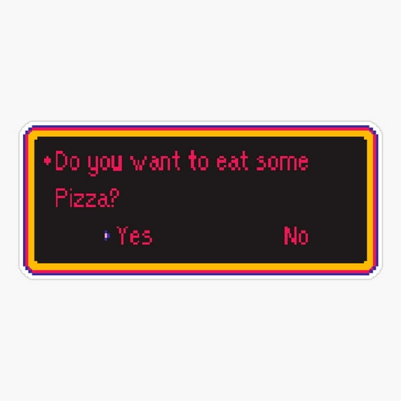 DOPASTICKER Pizza Rpg Sticker, Phone Sticker Water Bottle Sticker Car ...