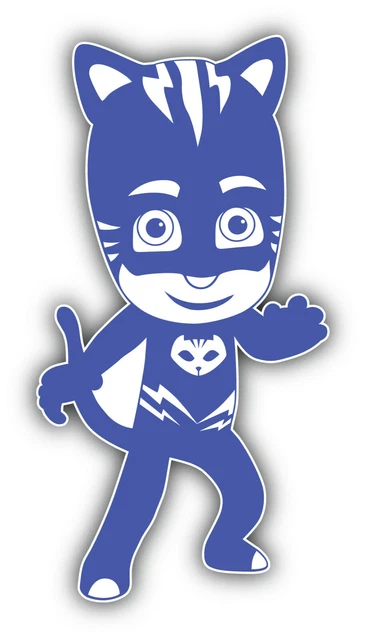 DOPASTICKER Pj Masks Cartoon Catboy Silhouette Sticker Decal Phone ...