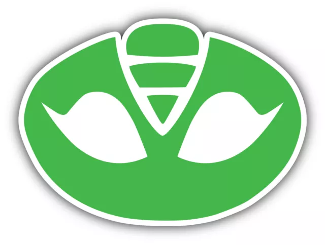 DOPASTICKER Pj Masks Cartoon Gekko Emblem Sticker Decal Phone Decal ...