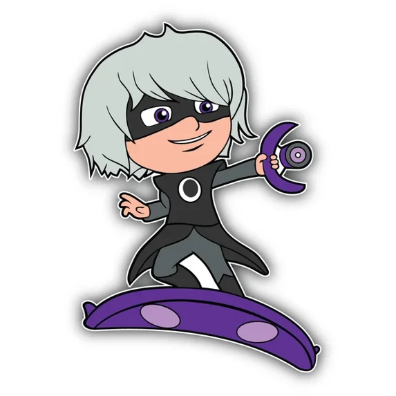 DOPASTICKER Pj Masks Cartoon Luna Girl Sticker Decal Phone Decal Water ...