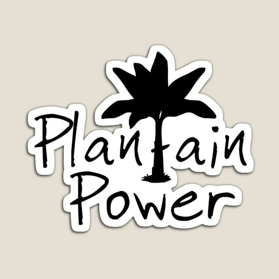 DOPASTICKER Plantain Power - Tree Sticker Decorative Laptop, Phone ...