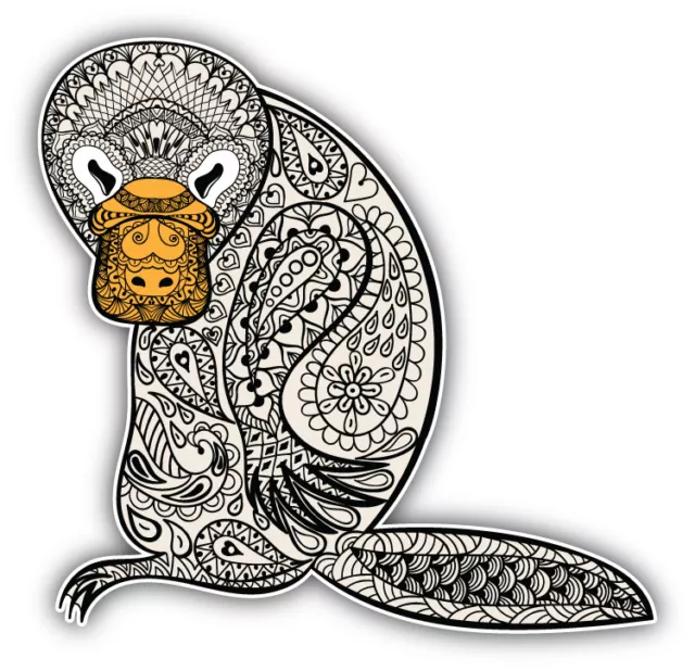 DOPASTICKER Platypus Totem Sticker Decal Phone Decal Water Bottle ...