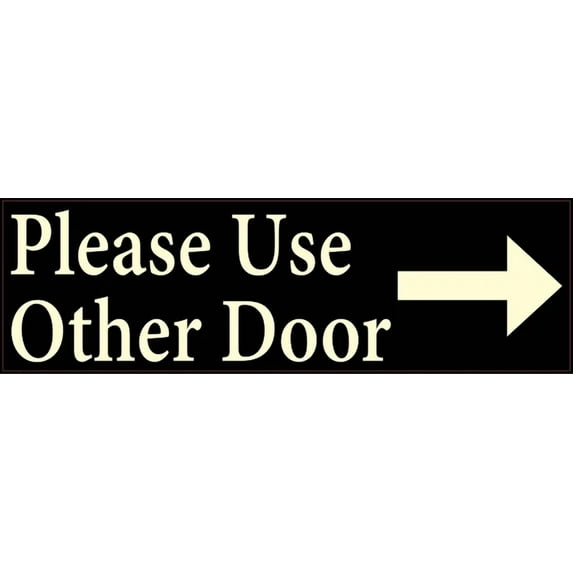 DOPASTICKER Please Use Other Door Sticker Phone Sticker, Latop Sticker ...