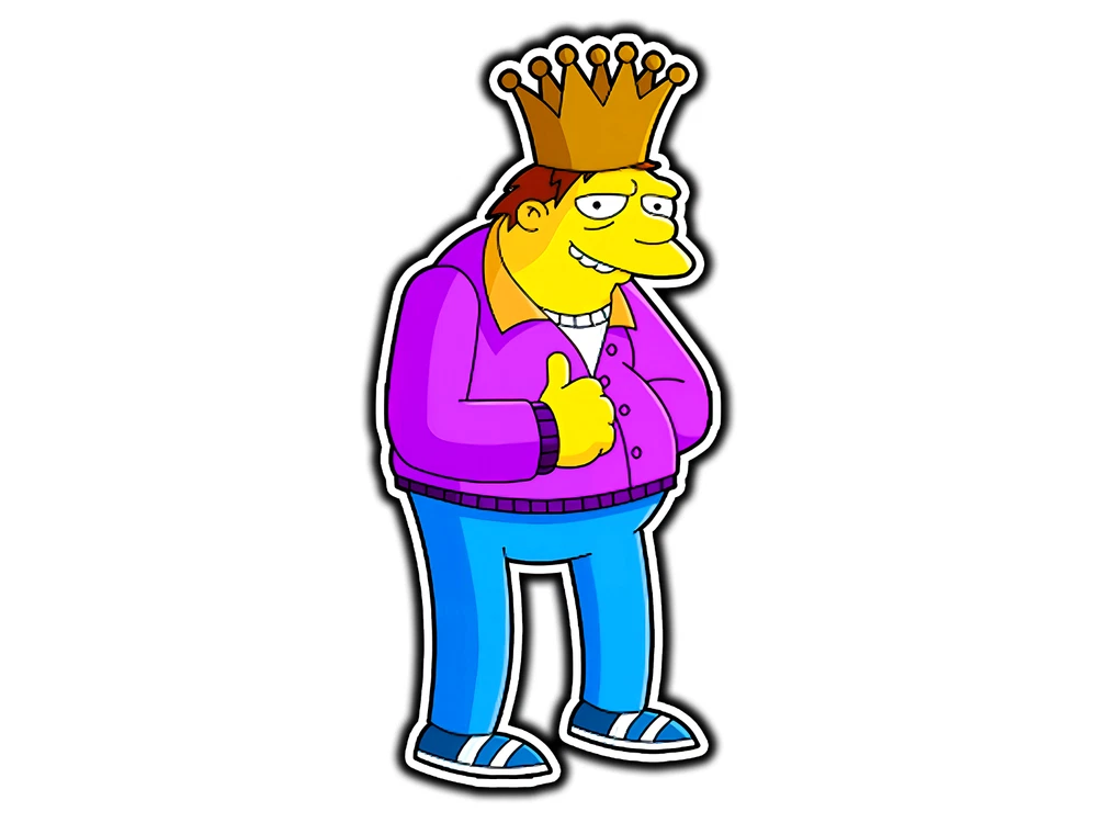 DOPASTICKER Plow King Barney Sticker Decal Phone Decal Water Bottle ...