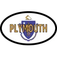 DOPASTICKER Plymouth State Crest Travel Oval Sticker Phone Sticker ...