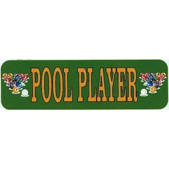 DOPASTICKER Pool Player Sticker Truck Stickers Car Sticker Phone ...