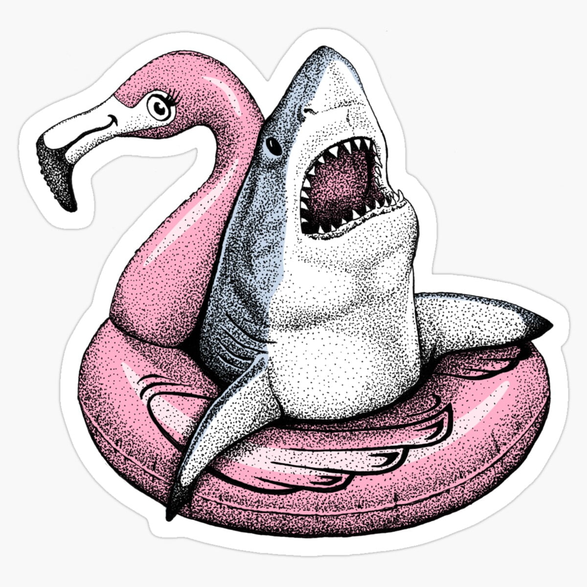 DOPASTICKER Pool Shark - Ahhh Time To Relax Sticker. Gift You ...