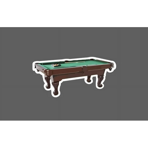 DOPASTICKER Pool Table Sticker Billiards Bar Fun Sticker Phone Sticker ...