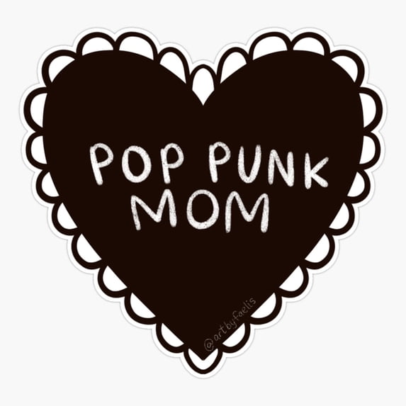 DOPASTICKER Pop Punk Mom Sticker, Phone Sticker Car Stickers, Birthday ...
