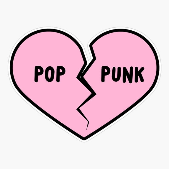 DOPASTICKER Pop Punk Sticker, Phone Sticker Water Bottle Sticker Car ...