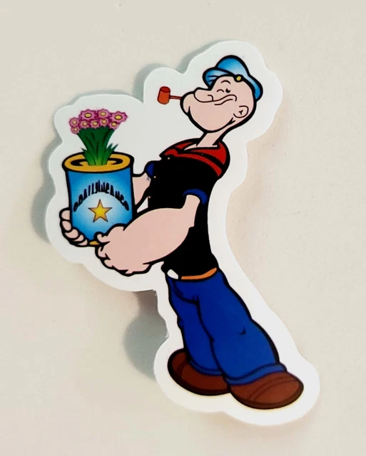 DOPASTICKER Popeye The Sailor Man Olive Oyl Cartoon Anime Manga Sticker ...